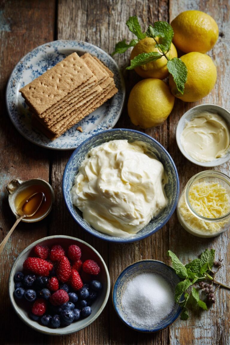 James Martin Lemon Cheesecake Recipe (No-Bake)